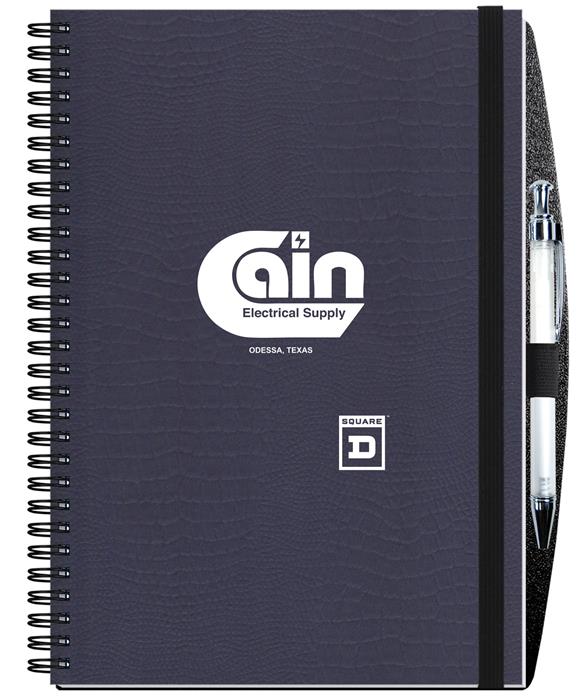 Embossed Journal with Pen 50 Sheet 7x10: Calendar Company