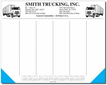 Custom Large Desk Pad Calendar Blotters - Big, Full Color