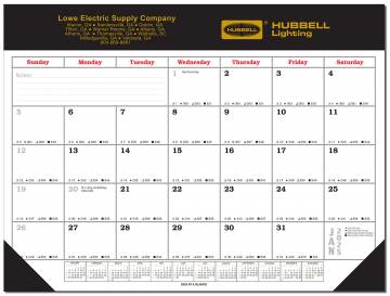 Large Full Color Desk Calendar Planner | Calendar Company
