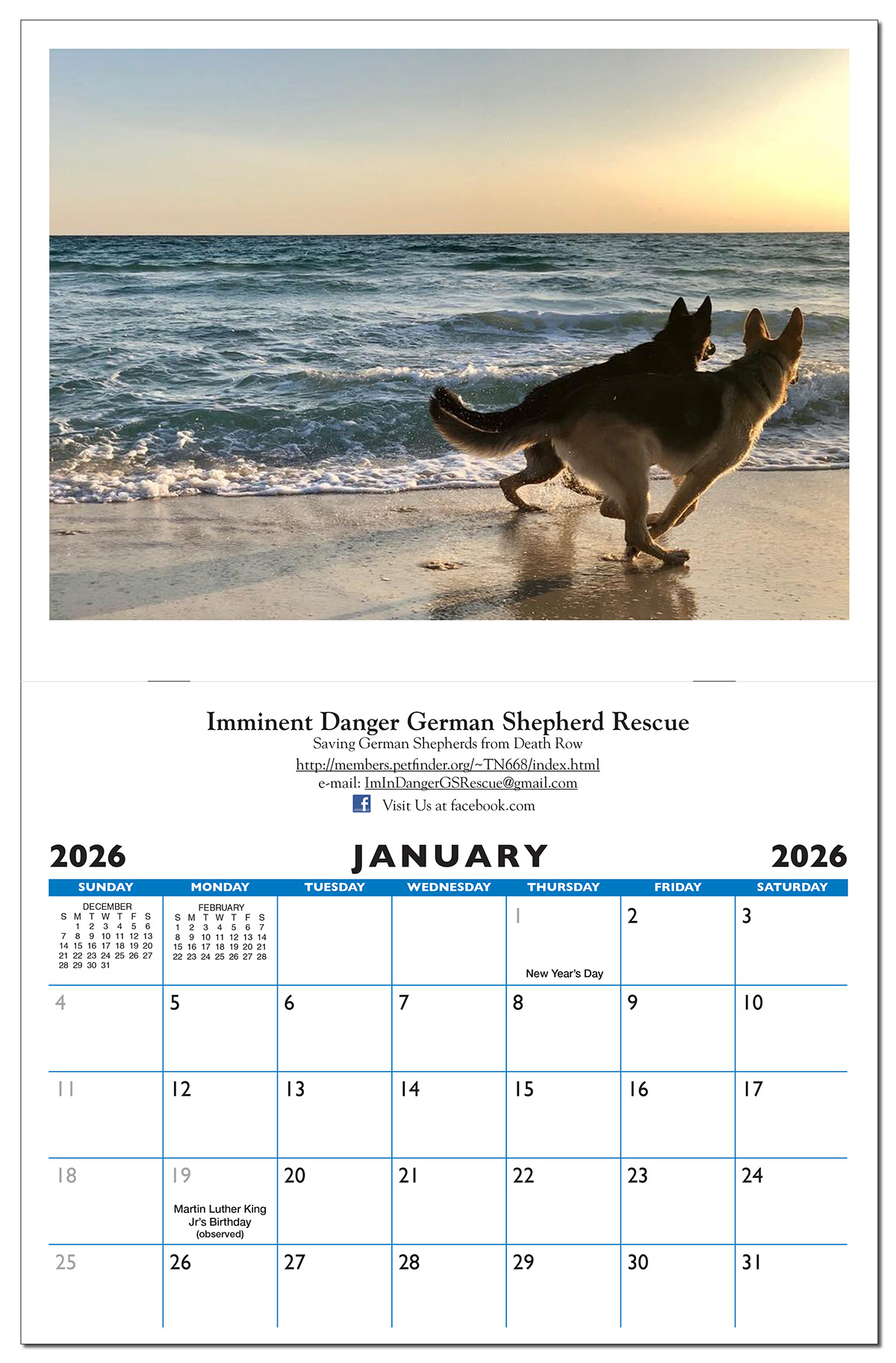 Custom Picture Calendar | Personalized 13‑Image Calendar | Calendar Company