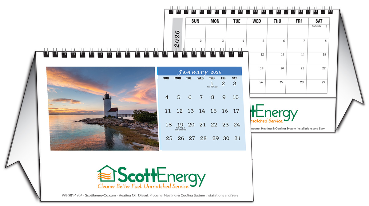 Photo Desk Calendar | Custom Desk Tent Calendars | Calendar Company