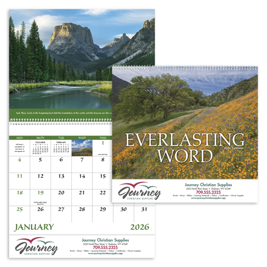 Everlasting Word Without Funeral Planner - Spiral: Calendar Company