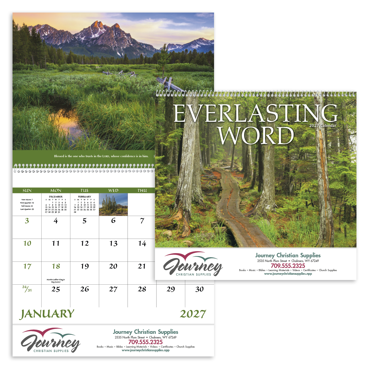 Everlasting Word Without Funeral Planner - Spiral: Calendar Company