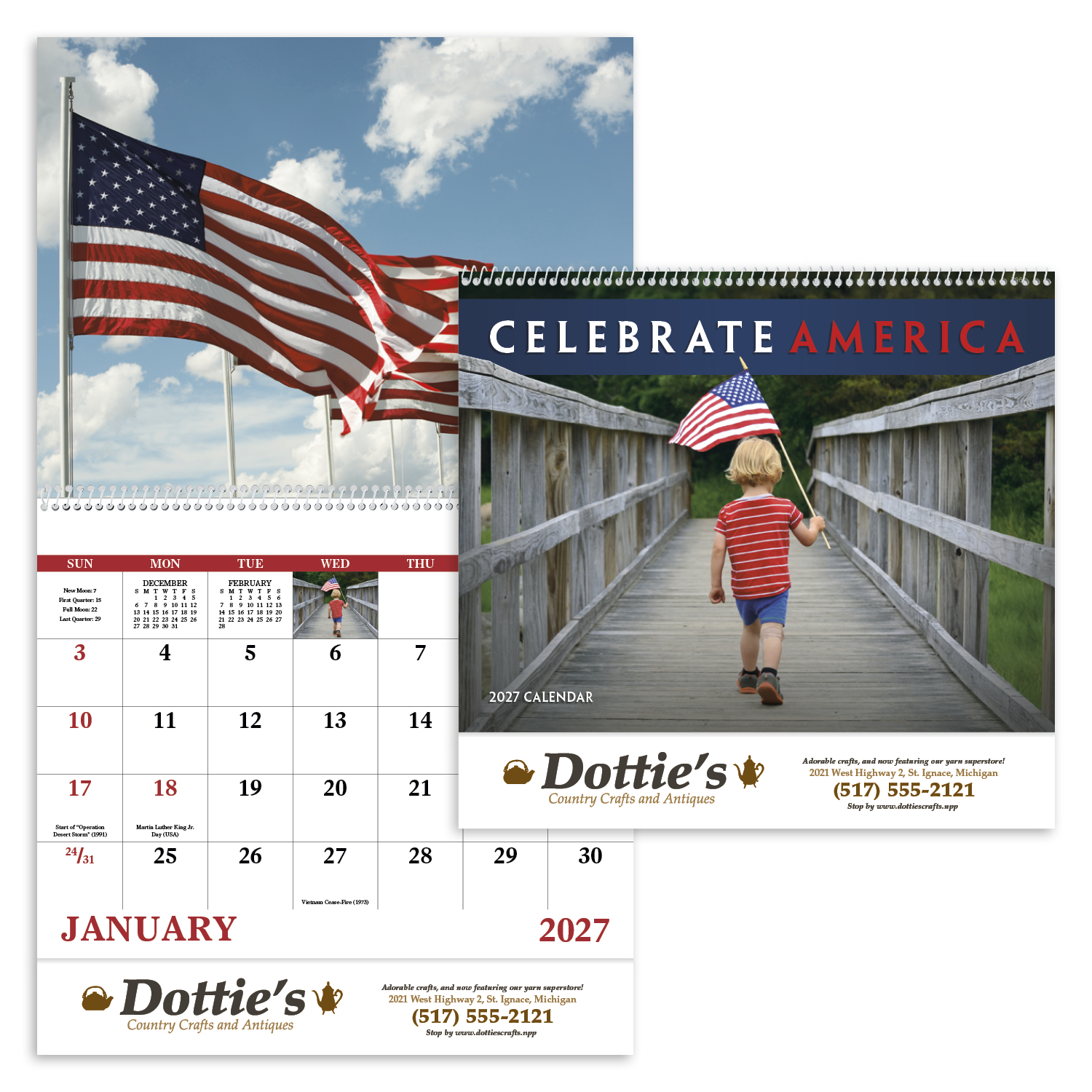 Celebrate America Calendar | Branded Patriotic Calendars | Calendar Company