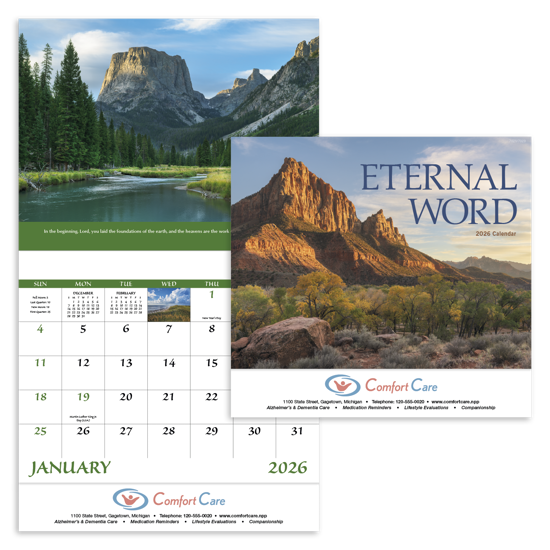 Eternal Word Without Funeral Planner - Stapled: Calendar Company