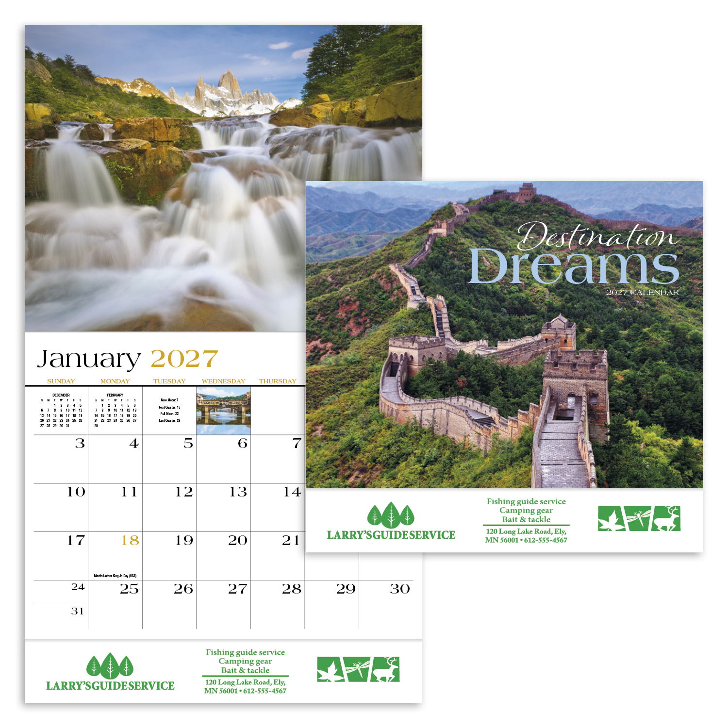 Destination Dreams Calendar | Custom Travel Wall Calendars | Calendar ...