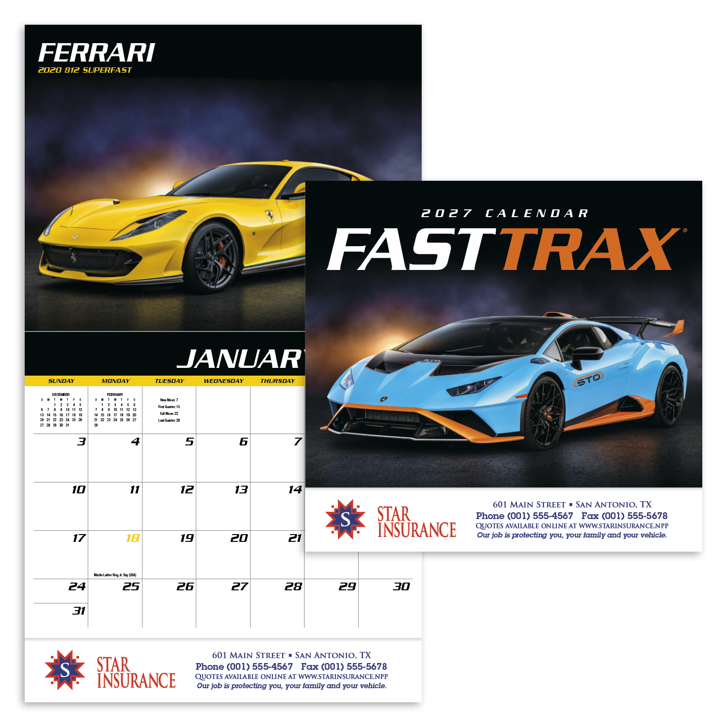 Car & Racing Themed Calendar | Custom Wall Calendars | Calendar Company
