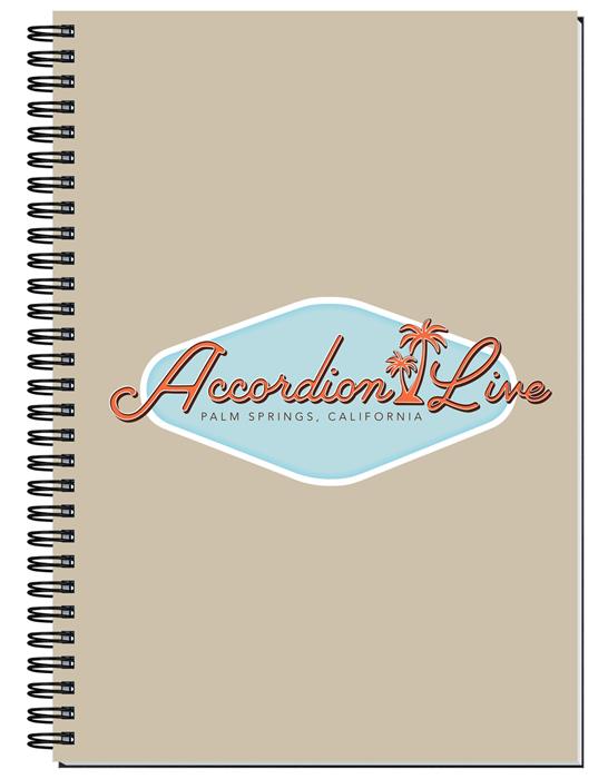 Glossy 7×10 Journal | 50‑Page Promotional Notebook | Calendar Company