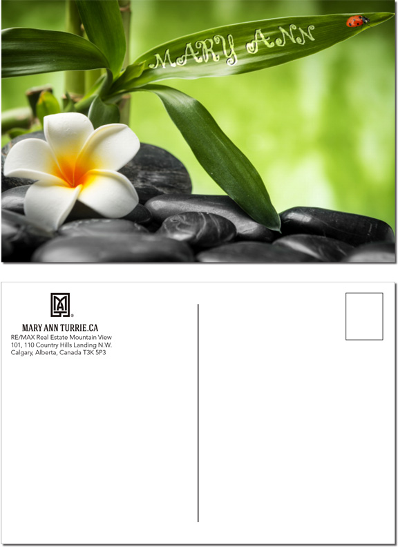 Custom Name In Photo Postcards | Personalized Postcards | Calendar Company